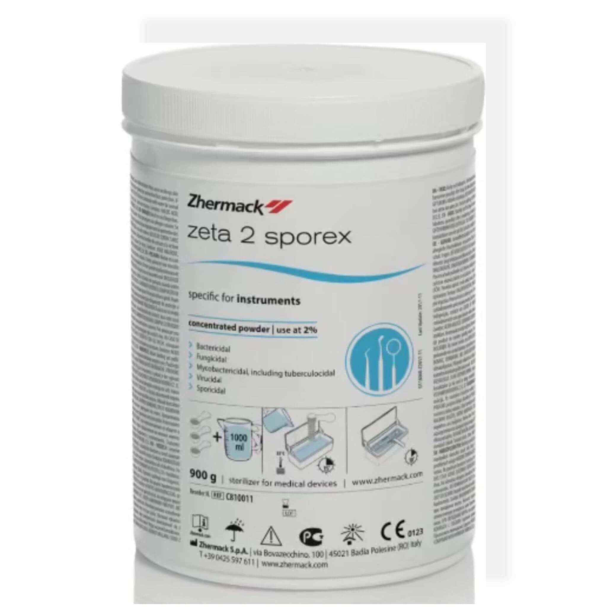 ZETA 2 sporex-אבקה לחיטוי ועיקור — Gelforu ג'ל פור יו - לק ג'ל וציפורניים