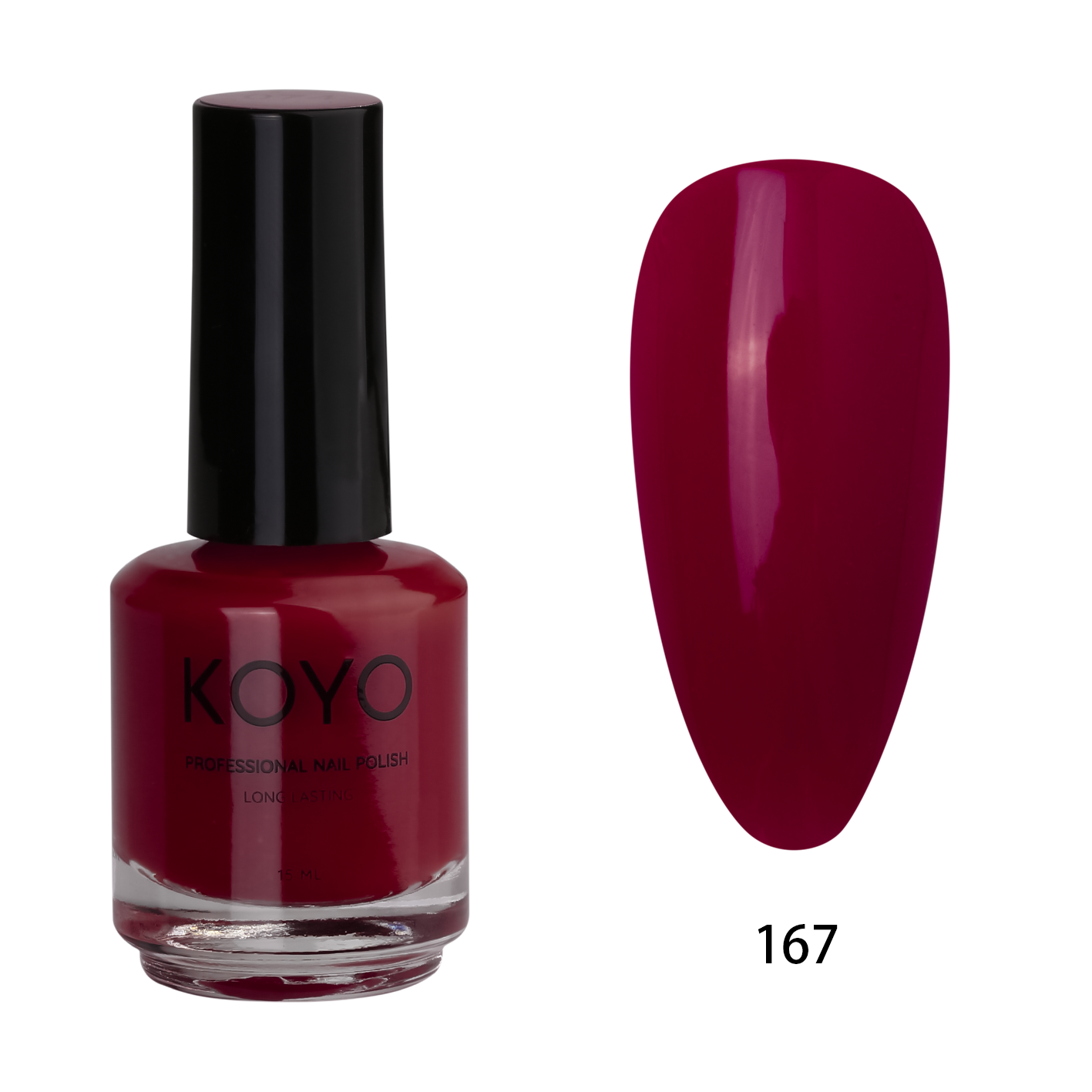 לק 15ml KOYO 167 — Gelforu ג'ל פור יו - לק ג'ל וציפורניים