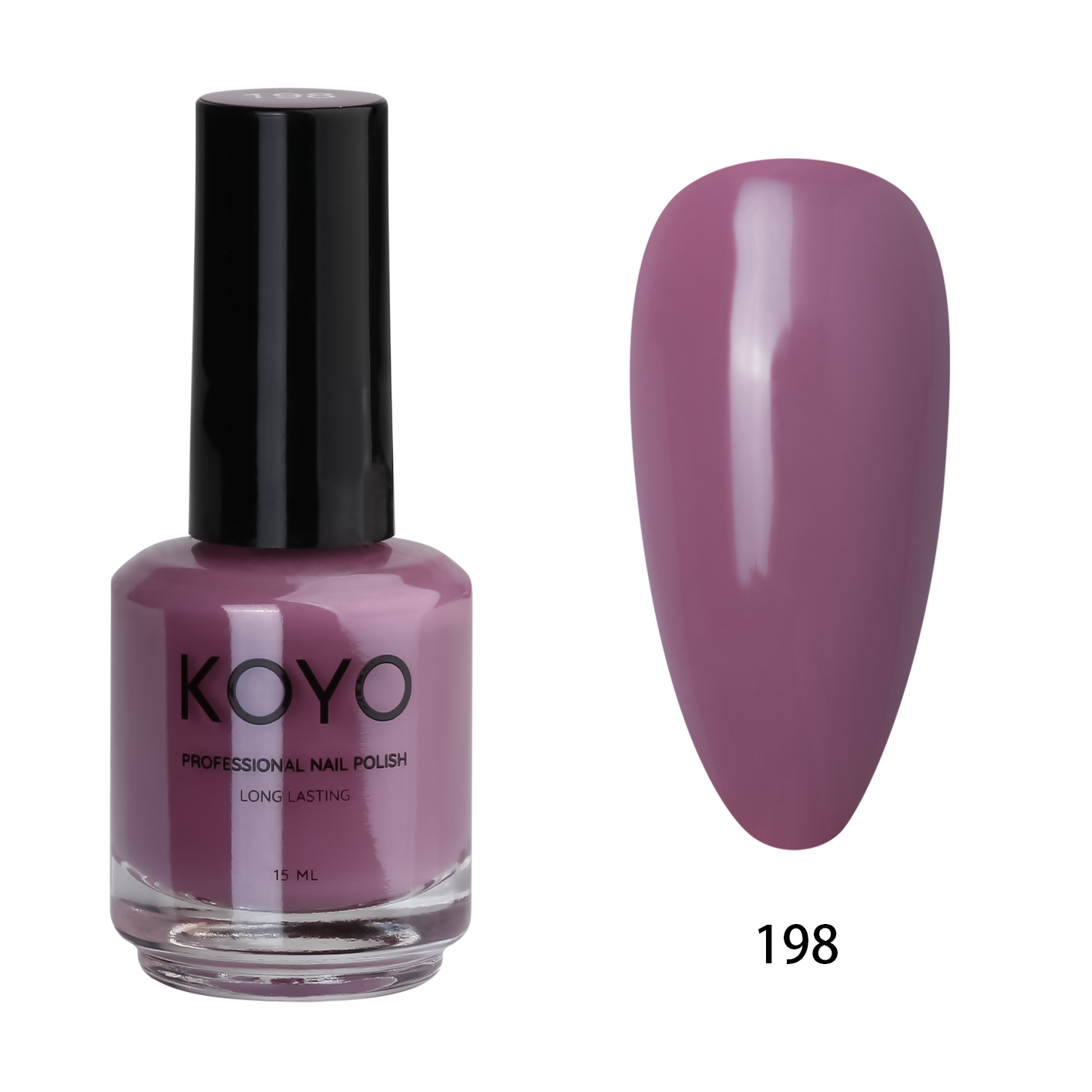 לק 15ml KOYO 198 — Gelforu ג'ל פור יו - לק ג'ל וציפורניים