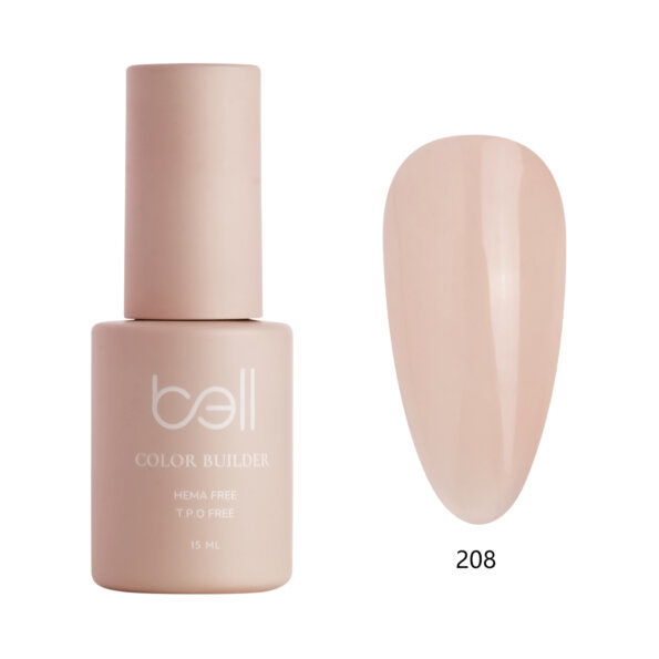 ג'ל בילדר bell בל - HEMA FREE T.P.O FREE גוון 208 — Gelforu ג'ל פור יו ...