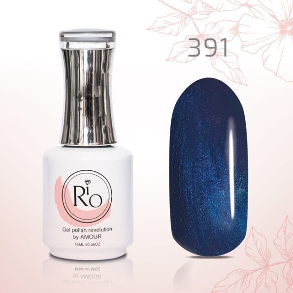 לק ג'ל ריו 391 Rio — Gelforu ג'ל פור יו - לק ג'ל וציפורניים